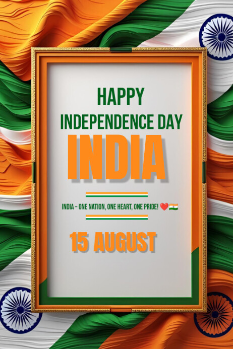 Copy of India Independence Day 2025 | PosterMyWall