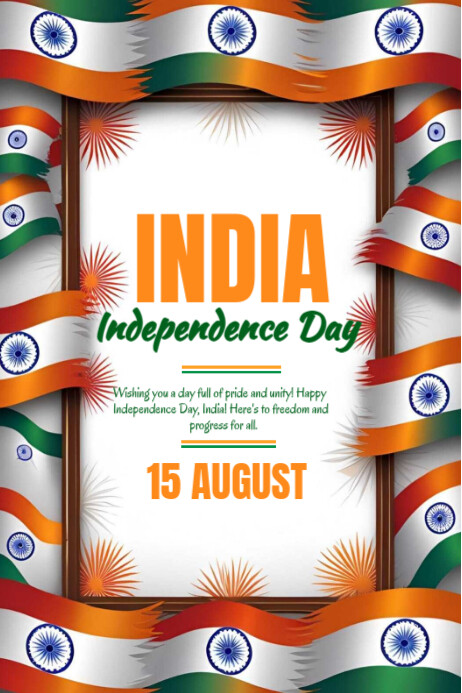 India Independence Day 2025 Template | PosterMyWall