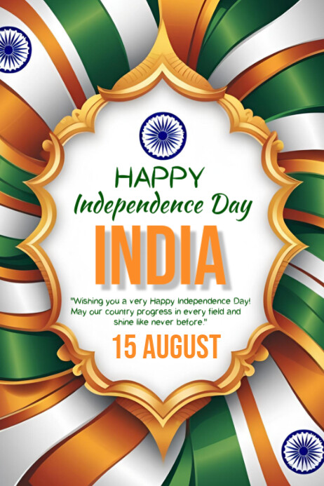 Copy of India Independence Day 2025 | PosterMyWall