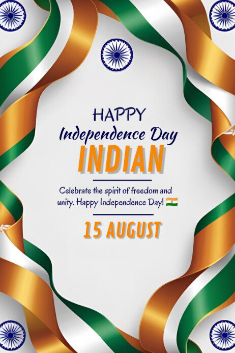 Copy of India Independence Day 2025 | PosterMyWall