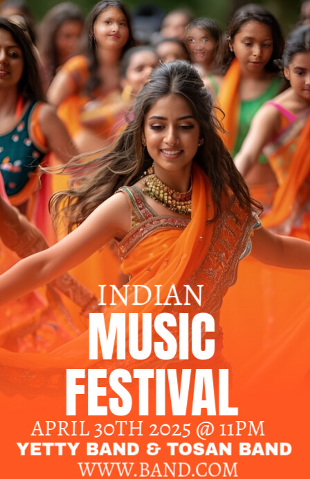 India music festival Template | PosterMyWall
