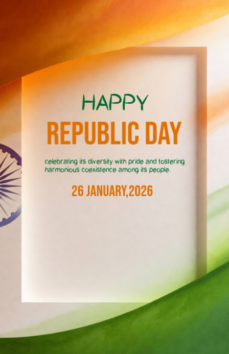 India republic day template 2026 | PosterMyWall