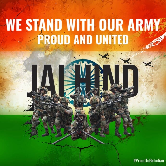 Indian Army Post Template | PosterMyWall