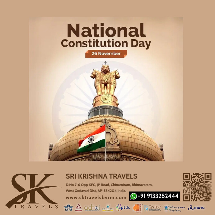 Indian Constitution Day (1) Template | PosterMyWall