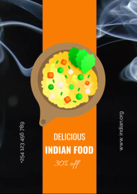 Indian Food Flyer Template | PosterMyWall