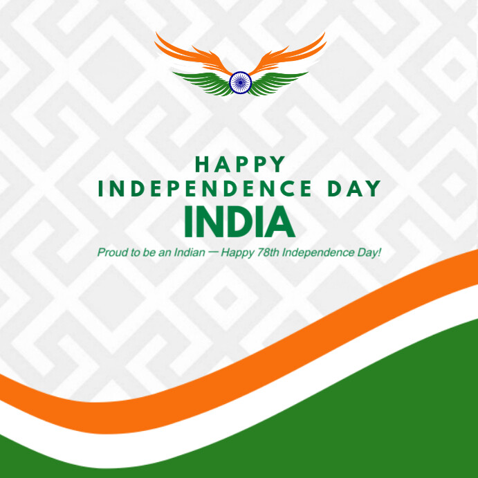 Indian independence day celebration Template | PosterMyWall