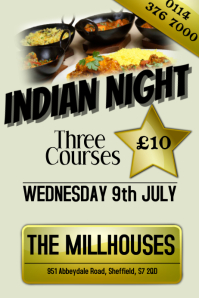 Indian Night Template | PosterMyWall