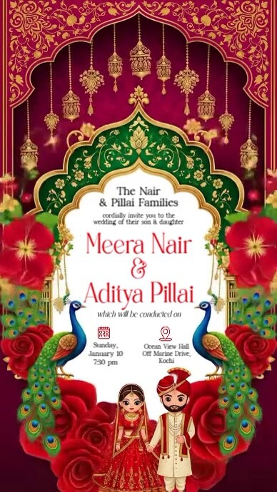 Indian Wedding Template | PosterMyWall