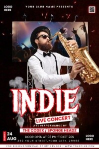 Indie Concert Template | PosterMyWall