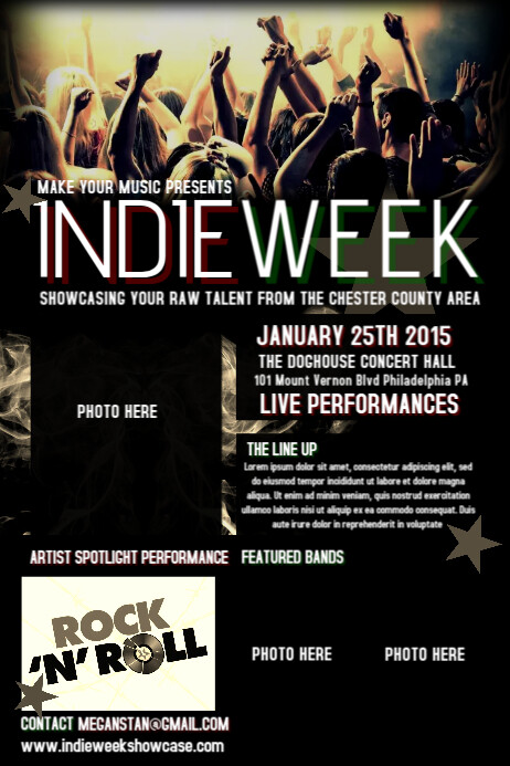 INDIE Template | PosterMyWall