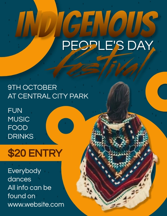 Indigenous People's Day Template | PosterMyWall