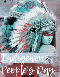 Plantilla de Indigenous people day 2023 | PosterMyWall