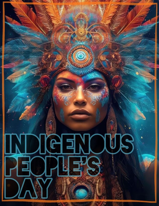 Indigenous People's Day Flyer Template | PosterMyWall