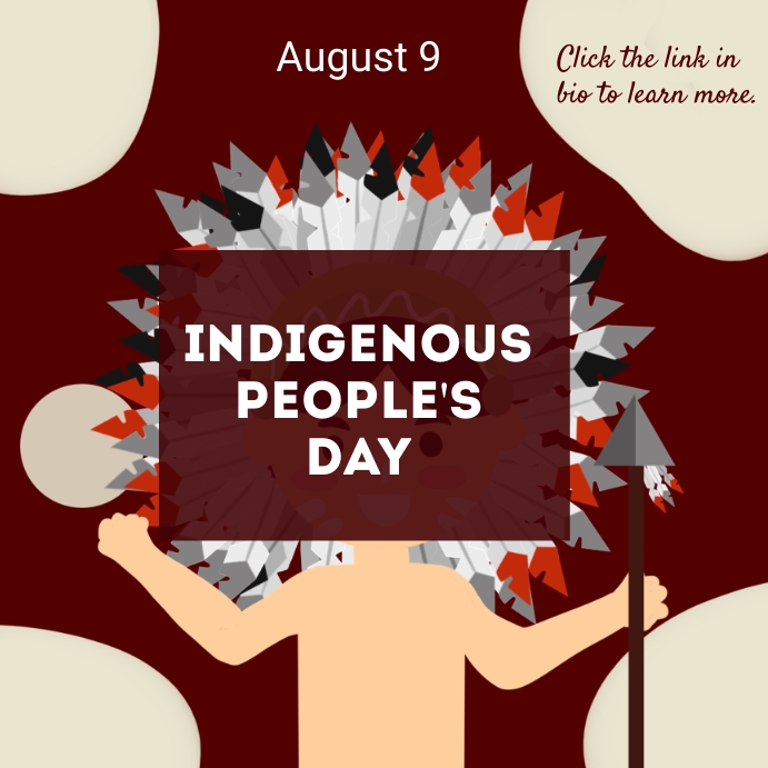Indigenous People's Day Poster Template | PosterMyWall