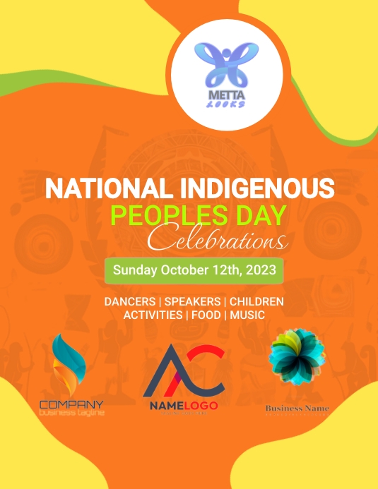 Modèle Indigenous people day 2023 Design template | PosterMyWall