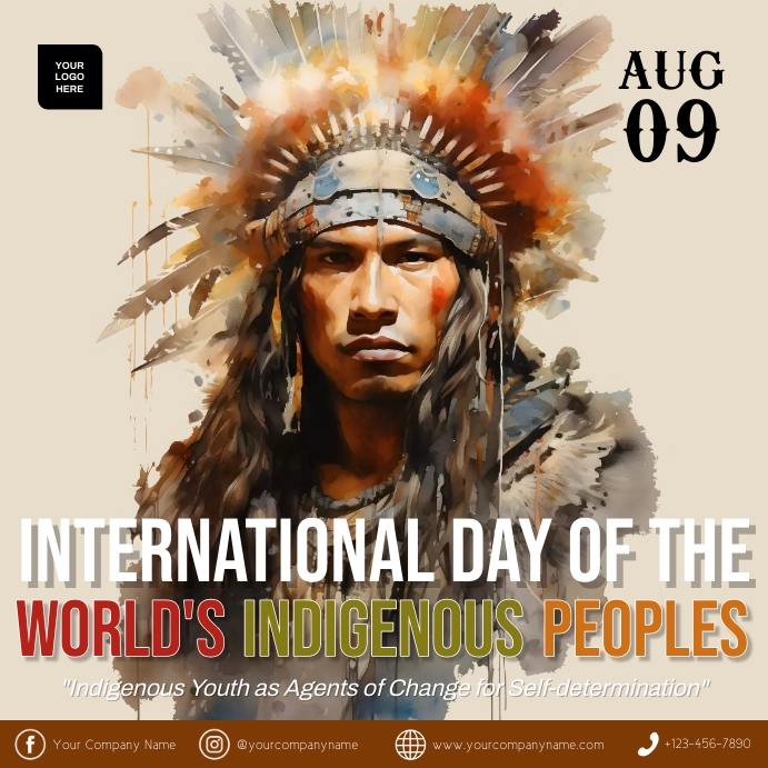 Indigenous People's Day Template | PosterMyWall