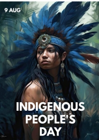 Indigenous people day 2023 Template | PosterMyWall
