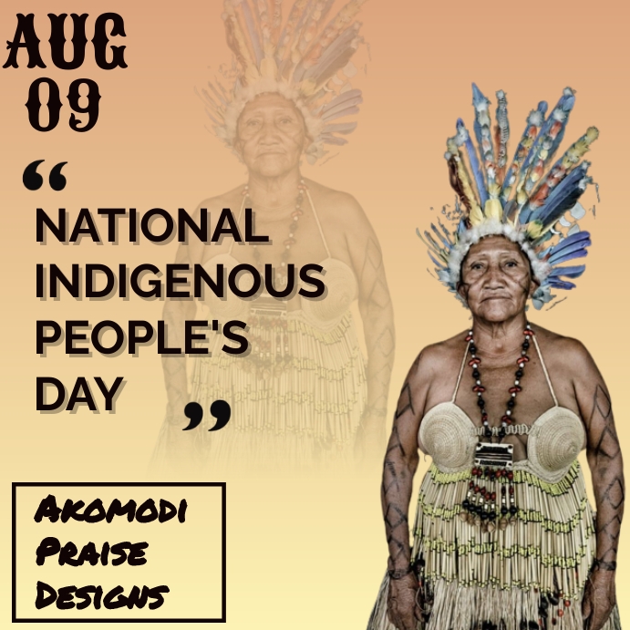 Modèle Indigenous People Day | PosterMyWall