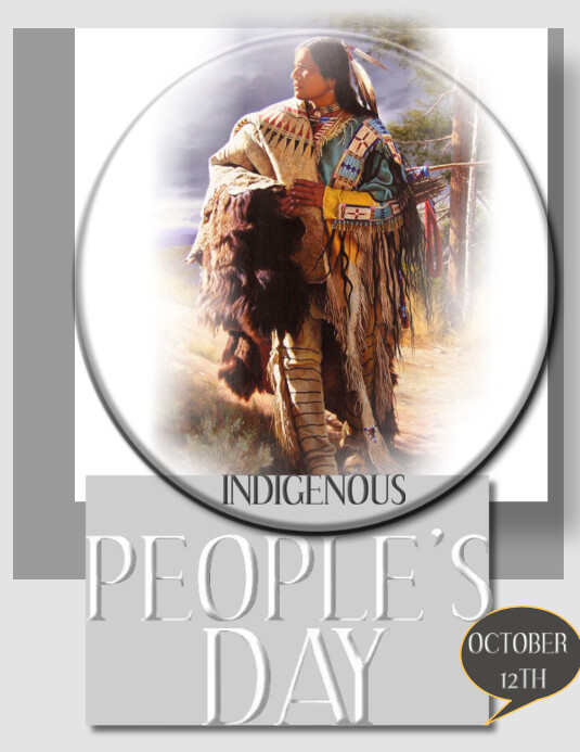 indigenous people design template เทมเพลต | PosterMyWall