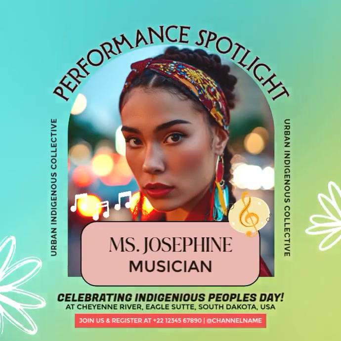 Plantilla de Indigenous Peoples Day Celebration Post Template ...