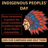Indigenous Peoples Day social media post Template | PosterMyWall