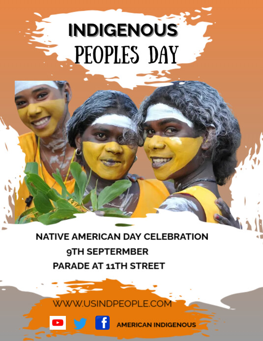 INDIGENOUS PEOPLES DAY Template | PosterMyWall