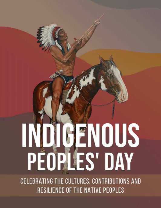 Indigenous Peoples Day Template | PosterMyWall
