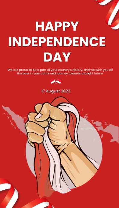 Copy of Indonesian Independence Day | PosterMyWall