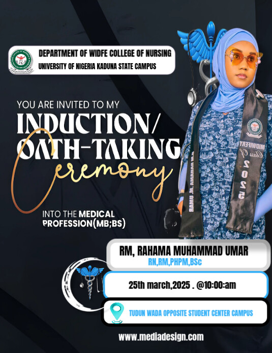 Induction Flyer (us Letter) Template | PosterMyWall