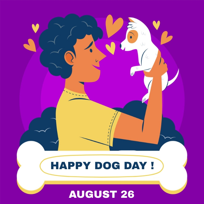 inetrnational dog day | PosterMyWall