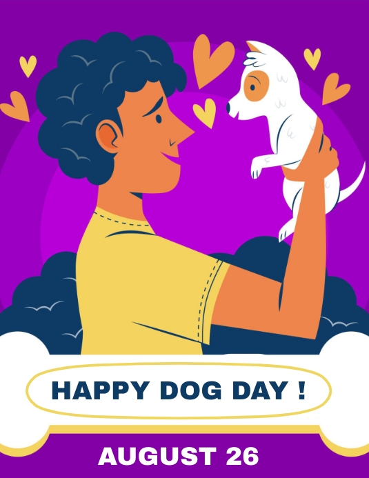 inetrnational dog day Template | PosterMyWall
