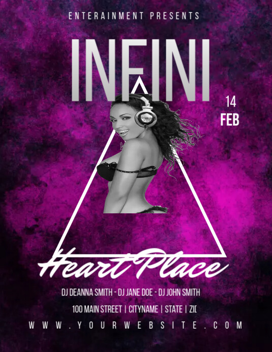 Infini Music Event Template | PosterMyWall