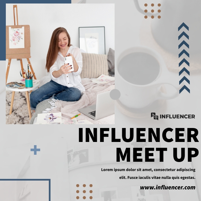 Influencer Meet Up Template | PosterMyWall