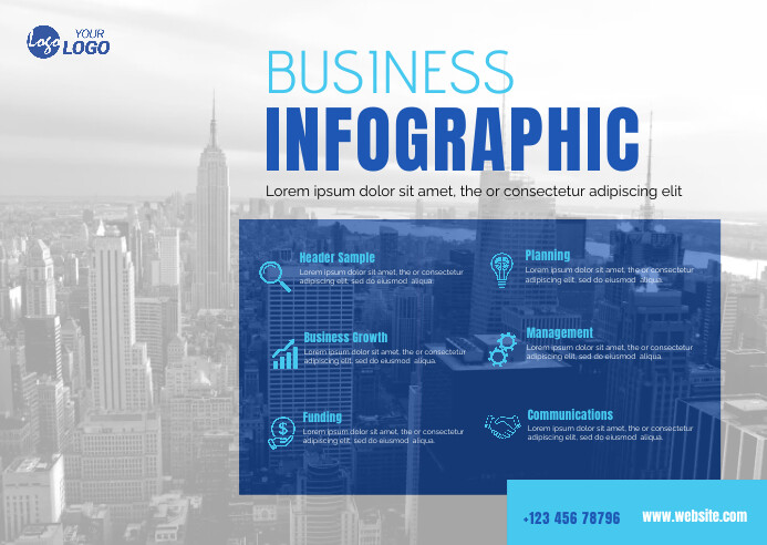 Plantilla de Infographic Template | PosterMyWall