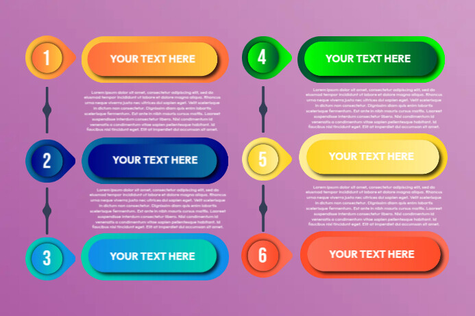 Copy of Infographics Ads Gradient Design | PosterMyWall