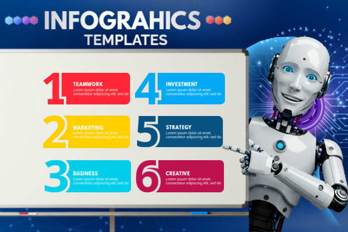 Infographics Design Creative Video Template | PosterMyWall