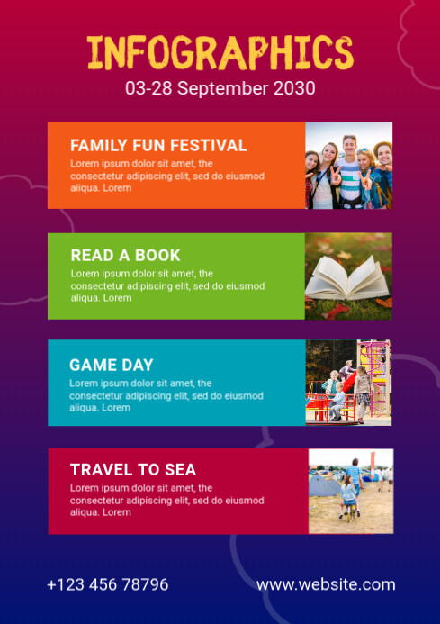 Infographics Flyer Template | PosterMyWall