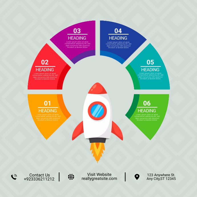 Infographics template | PosterMyWall