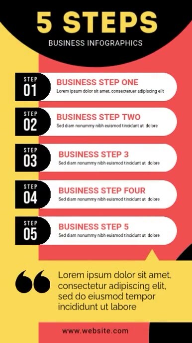 Infographics Template | PosterMyWall