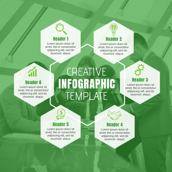 Infographics Template | PosterMyWall