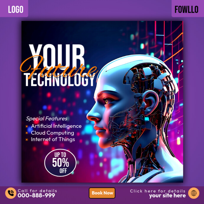 Copy of Information and technology ad template | PosterMyWall