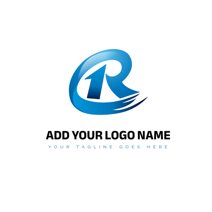 Copy of Initial letter R/typograph/elegent/symbol/icon logo/R company ...