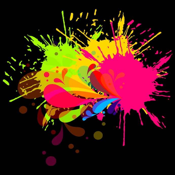 Ink brush watercolor painting splash Template | PosterMyWall