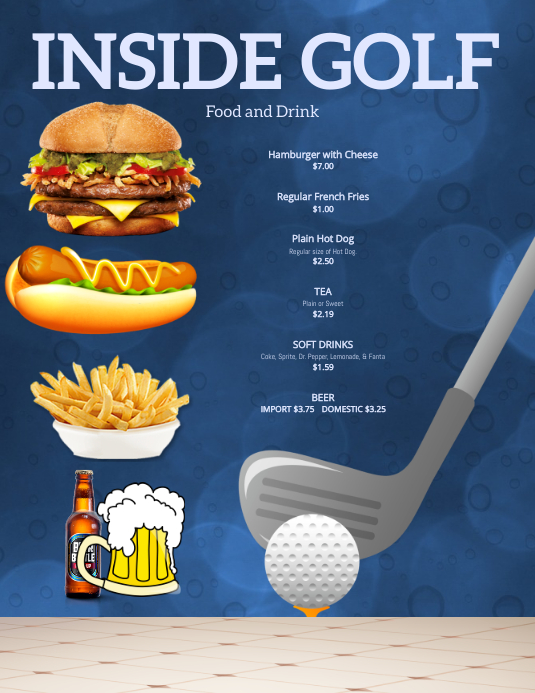 Copy of Inside Golf | PosterMyWall