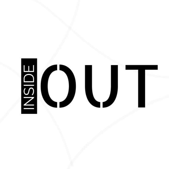 Plantilla de Inside Out Logo Black - Professional Black Lo | PosterMyWall