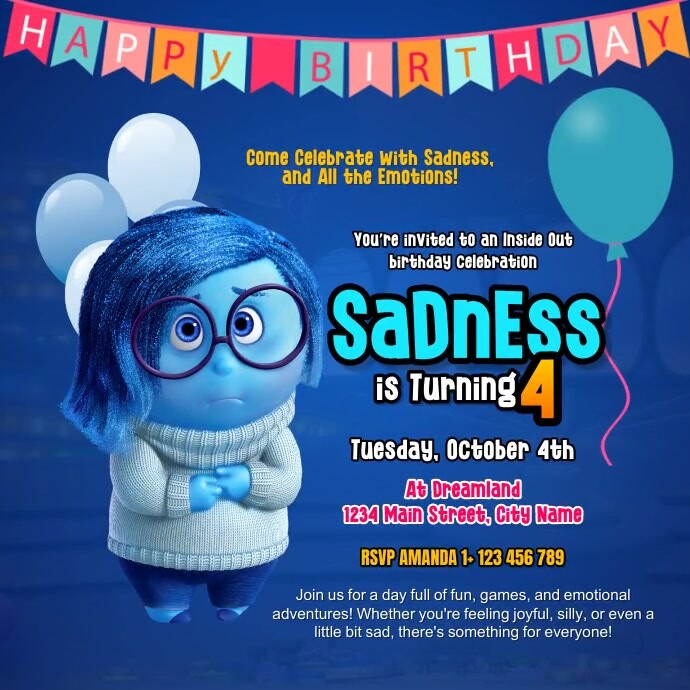 Inside Of Birthday Invitation Birthday Party Invitation Card Birthday