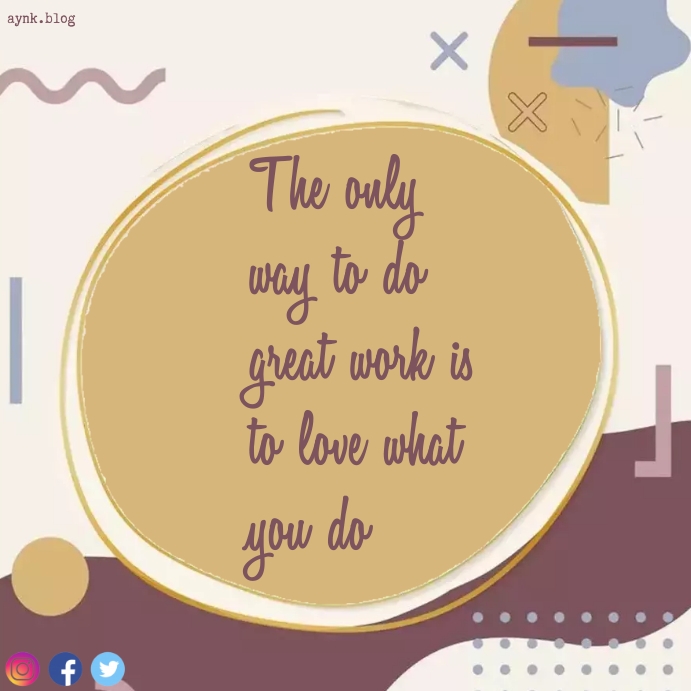 inspiration post Template | PosterMyWall