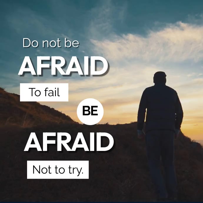 INSPIRATION QUOTE,KEEP TRYING Template | PosterMyWall