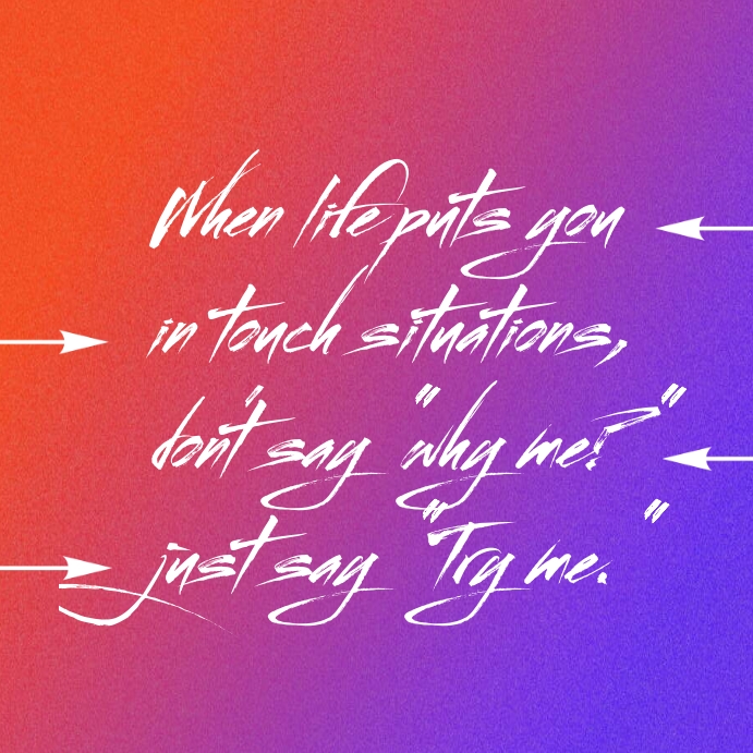 Inspiration quotes flyer Template | PosterMyWall