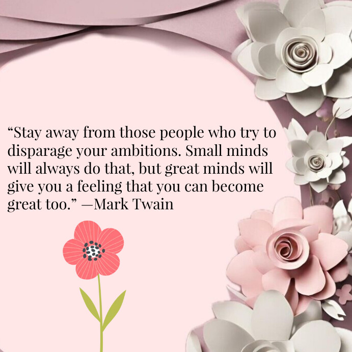 Inspiration Quotes Template Instagram Post | PosterMyWall